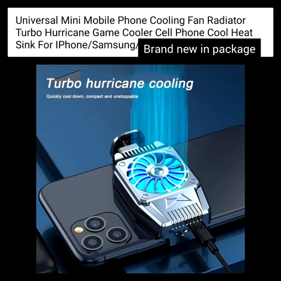 Cell Phones & Accessories | 525 Universal Mini Cell Phone Cooling Fan ...